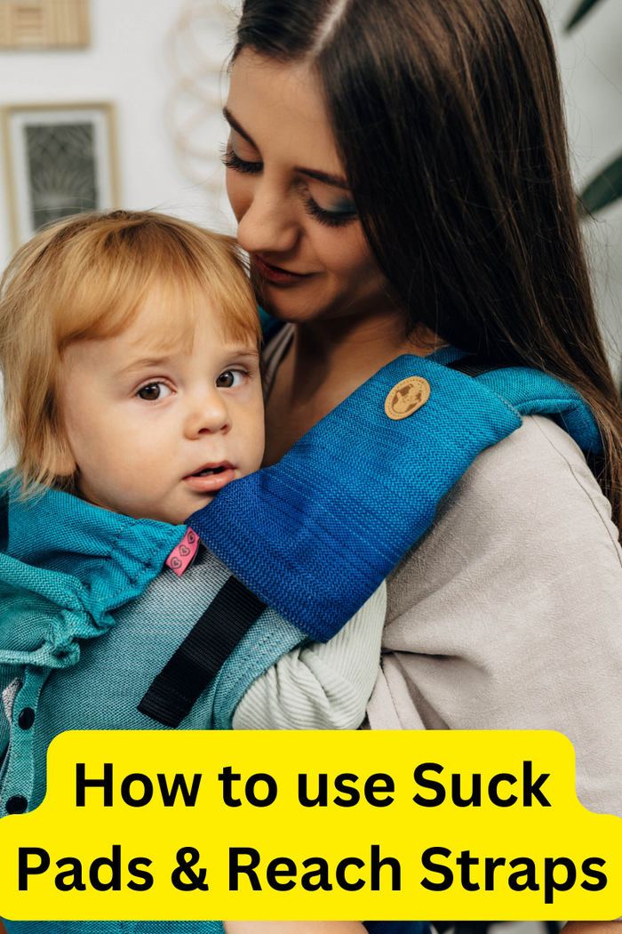 How to: Suck Pads and Reach Straps for Your Baby Carrier – Mama & Roo's