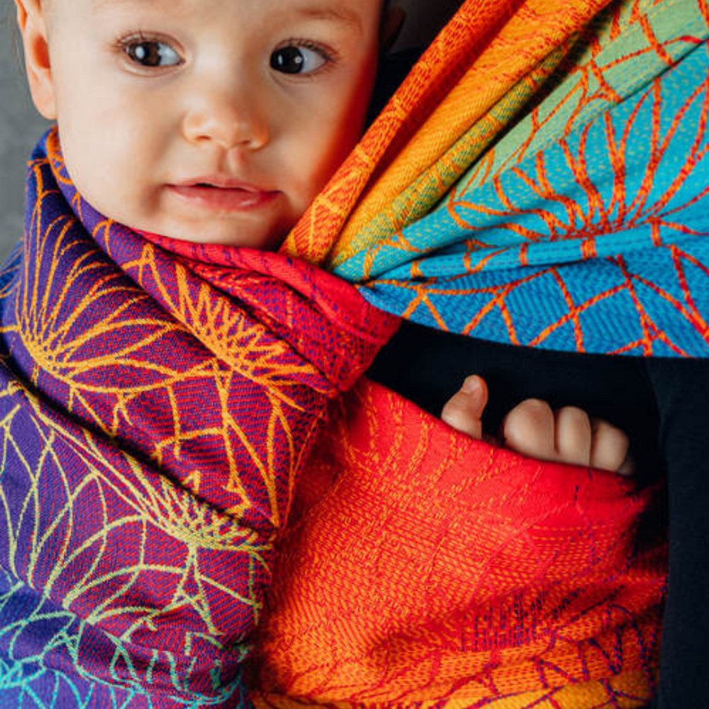 How to Fold a Long Woven Wrap – Mama & Roo's