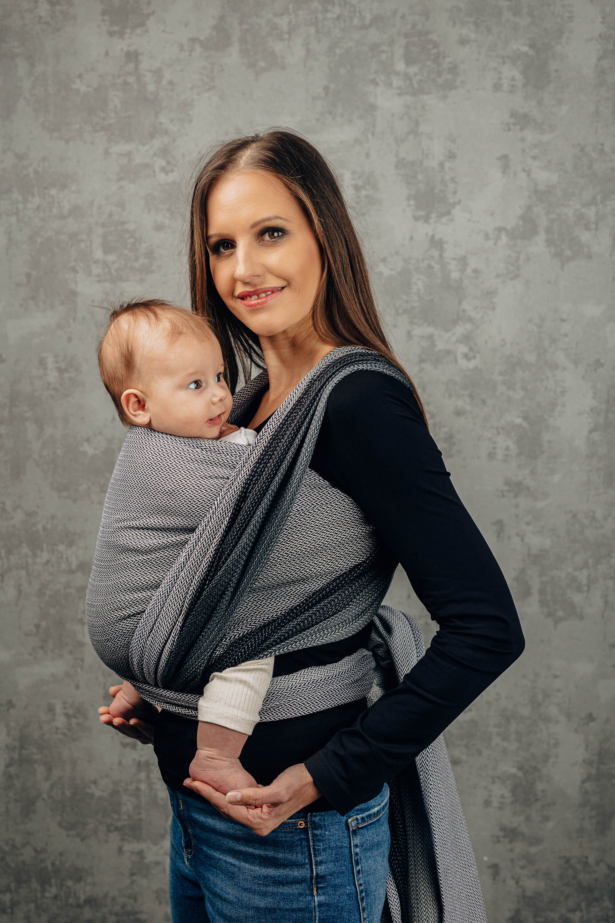 Woven Wrap Baby Carrier