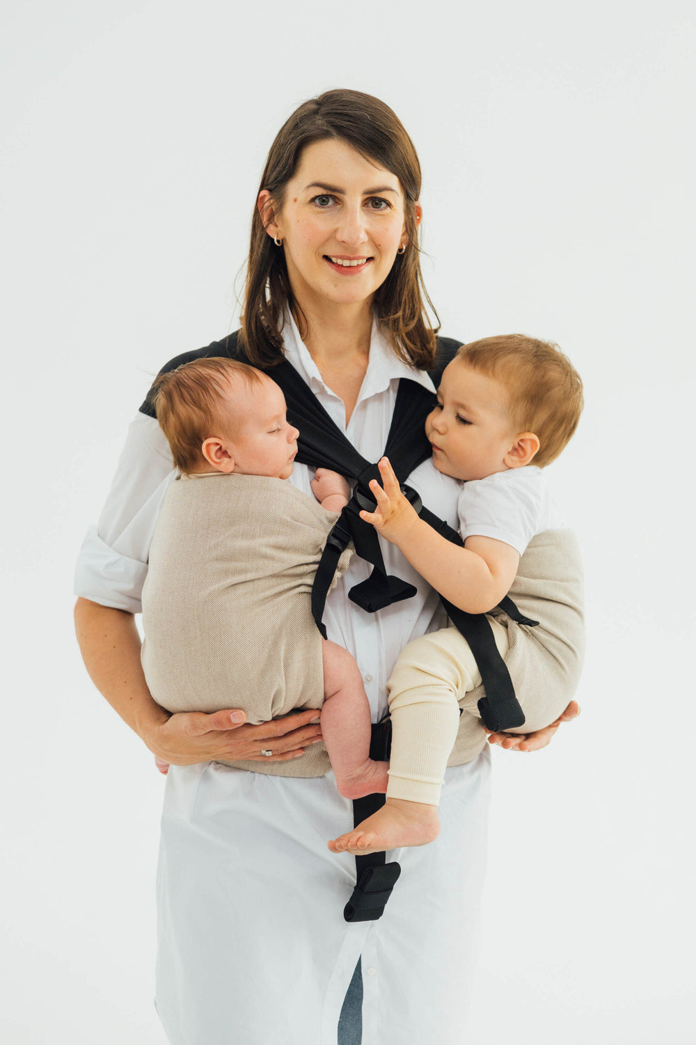 LennyTwin - Airglow - Twin Carrier & Hip Sling | Mama & Roo's
